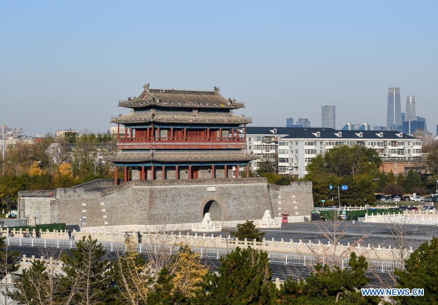 View of Beijing in November