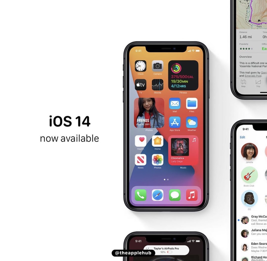 苹果iOS 14正式版正式发布 带来全新使用体验